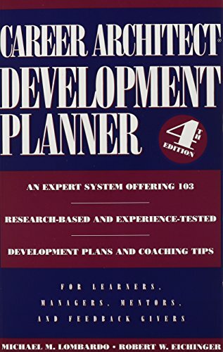CAREER ARCHITECT® Development Planner Book 4th Edition by Robert W ...