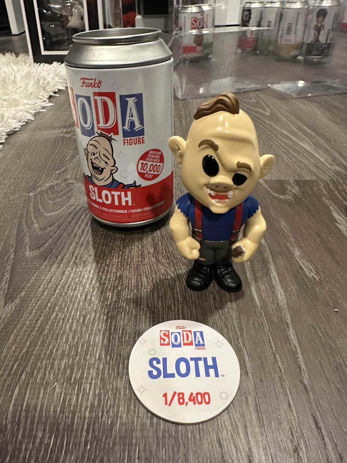 Funko Soda Sloth Vinyl Figure The Goonies Common LE 8400 Baby Ruth Hard ...
