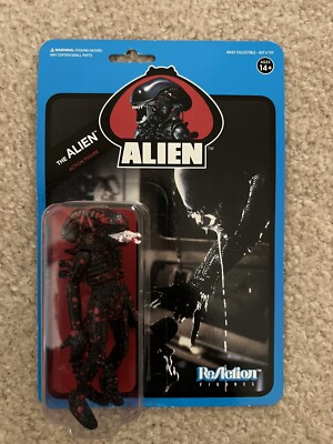 ReAction Aliens Bloody Alien Open Mouth Action Figure [Blue Card] | eBay