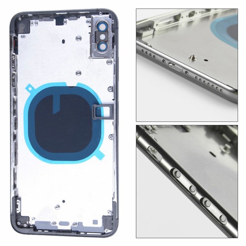 Replacement For iPhone XS Max Back Glass Door Housing Battery Cover US ...