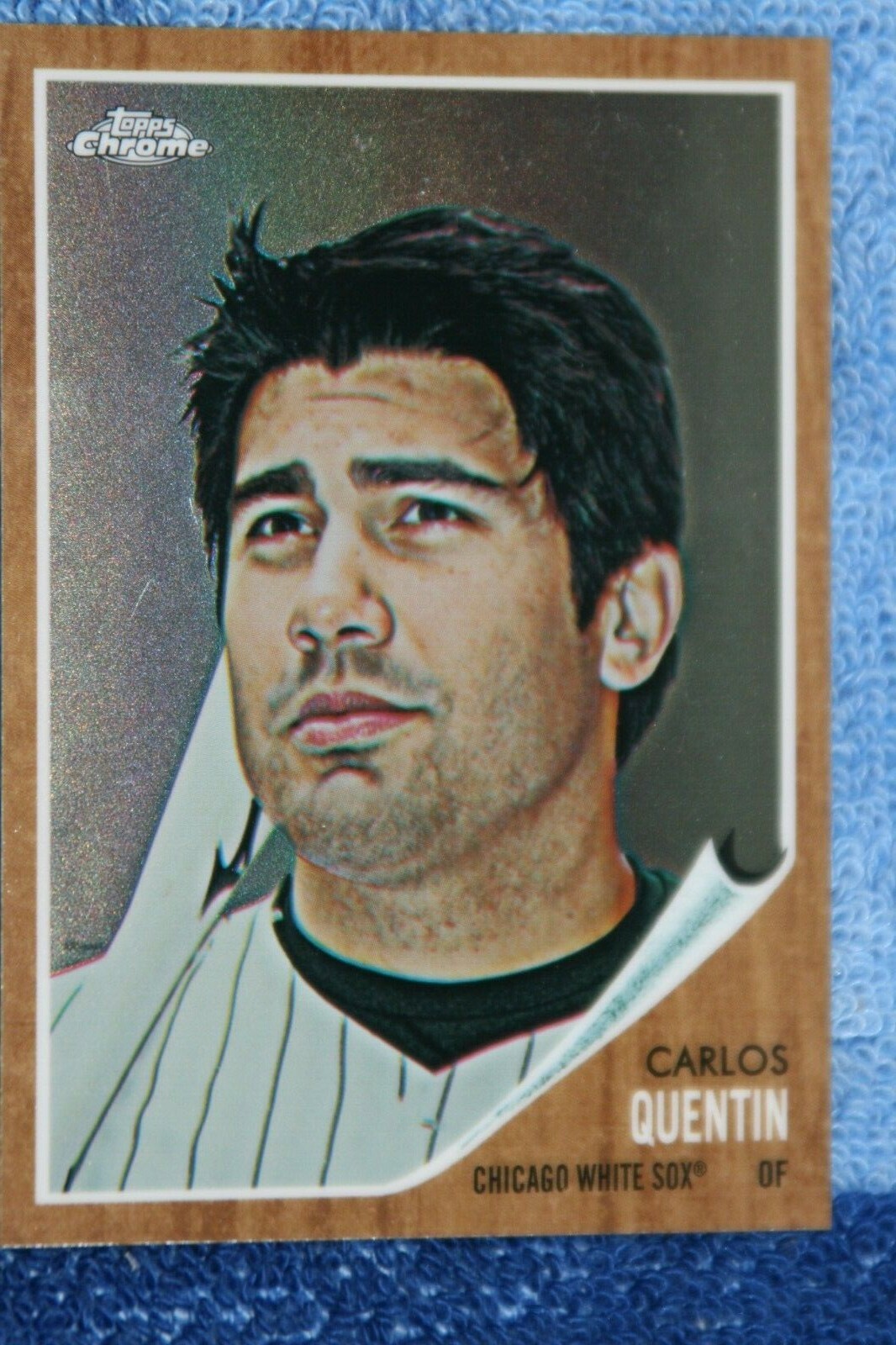 CARLOS QUENTIN 2011 TOPPS HERITAGE CHROME 1829/1962 #C162 CHICAGO WHITE ...