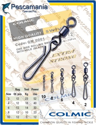 emerillons Colmic avec connecteur Snap | eBay