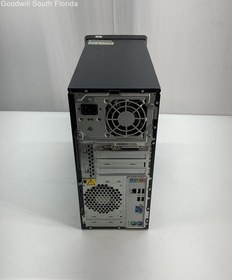 HP Compaq Black Windows Vista Microtower PC Desktop AMD Athlon 64 Not ...