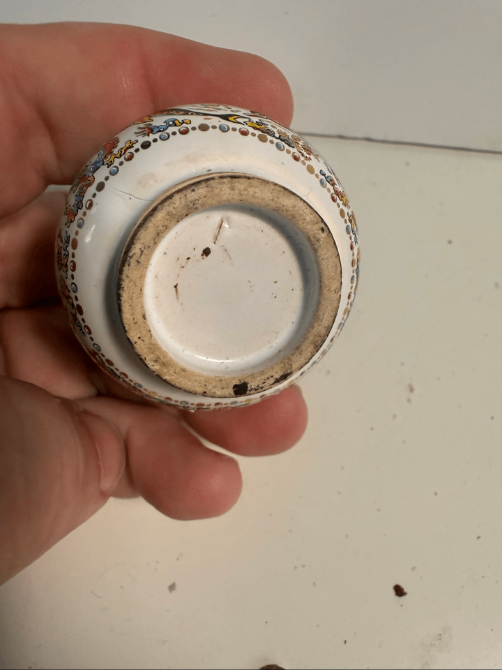 Vintage Pallini Attiki White Gold Venus Series Ceramic Greek Perfume ...