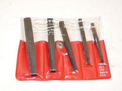 PROTO Screw Extractor 5 Piece Set No. 9500A Very Clean | eBay