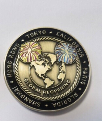 WALT DISNEY WORLD GLOBAL REOPENING “WELCOME HOME”CHALLENGE COIN | eBay