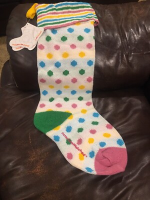 Christmas Stocking - NEW - LittleMissMatched Little Miss Matched Polka ...