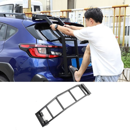 Rear Hatch Ladder Black Steel Tailgate Step Ladder For Subaru Crosstrek ...