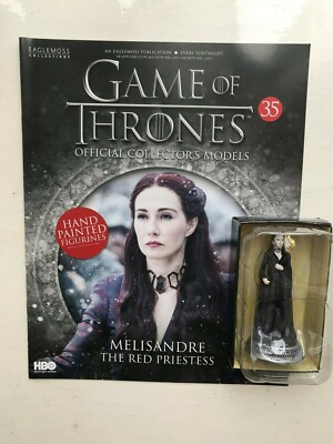 GAME OF THRONES ISSUE 35 MELISANDRE EAGLEMOSS FIGURE FIGURINE COLLECTOR ...