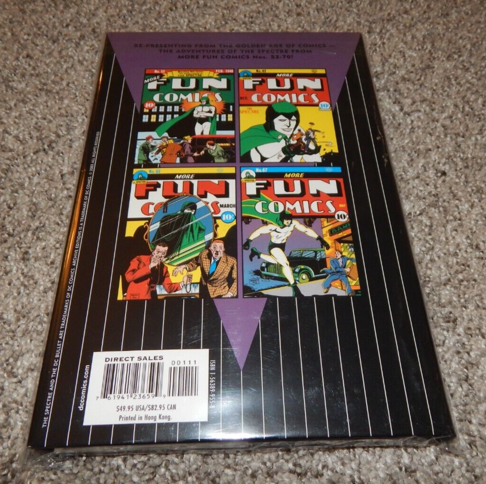 THE GOLDEN AGE SPECTRE VOL 1 DC ARCHIVES | eBay