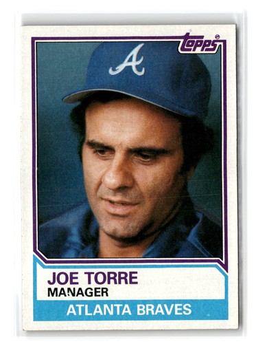 1983 Topps #126 Joe Torre Atlanta Braves 202419 | eBay