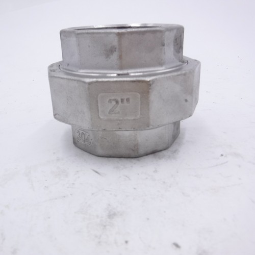 2" Threaded Hex Union Pipe Fitting Stainless Steel 304 | eBay