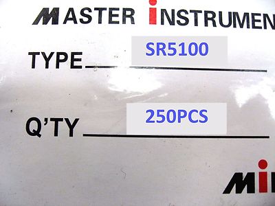 SR5100 SB5100 SB5B0 (250x) Schottky Rectifier Barrier Diodes 100V 5A ...