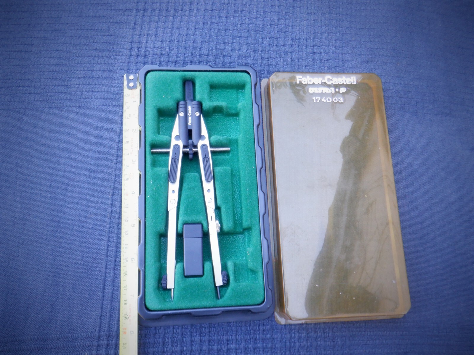 Vintage Faber-Castell Ultra.P Bow Compass in Case Model 1740 03 | eBay UK