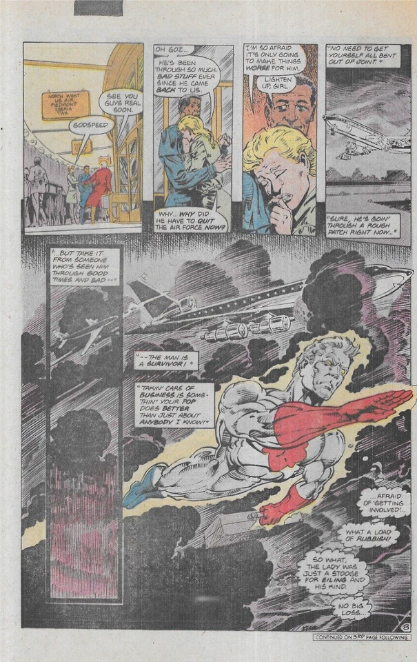 Captain Atom Comic 14 Copper Age First Print 1988 Cary Bates Weisman ...