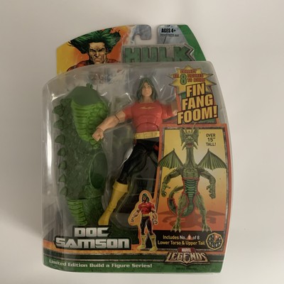 Marvel Legends Doc Samson BAF Fin Fang Foom Series | eBay