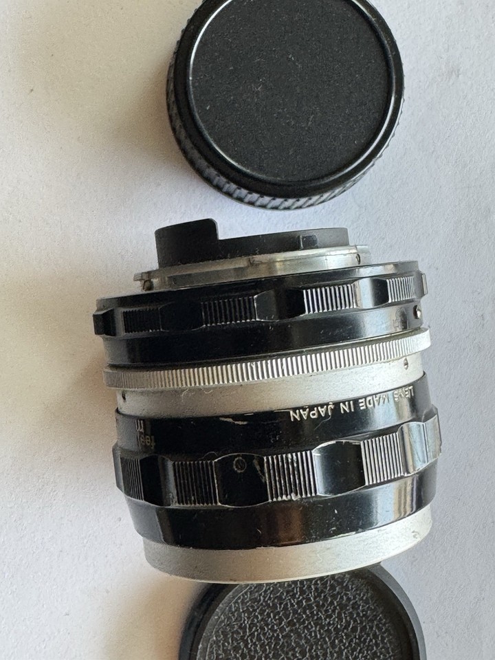 Nikon Nikkor Non-AI 35mm f2.8 S Auto Lens Stiff Focus As Is Parts ...