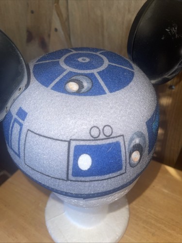 R2D2 Mickey Mouse Ears Hat Disney Parks Star Wars Exclusive One Size | eBay