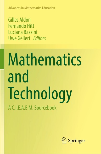 Mathematics And Technology von Fernando Hitt Gilles Aldon Uwe Gellert ...