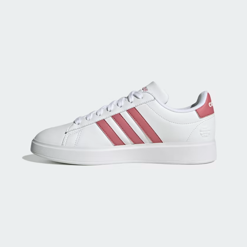 Adidas Women's Grand Court 'White Pink Strata' Shoes HP2537 | eBay