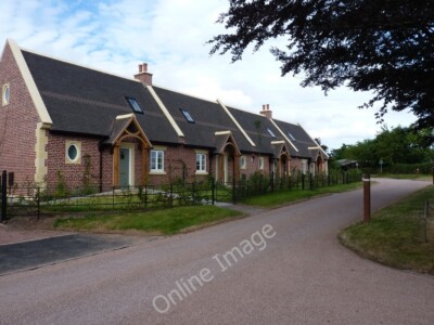 Photo 6x4 New-build almshouses, Burnhill Green Part of a community ...