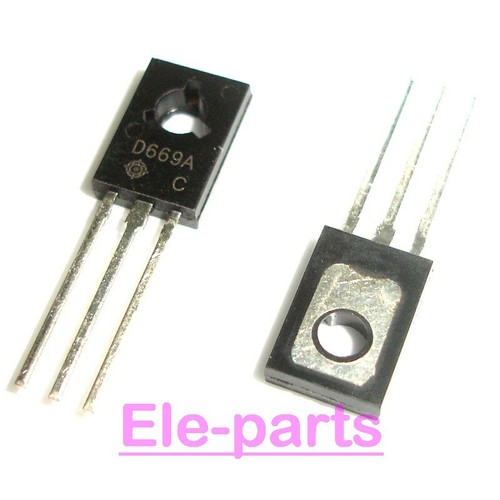100 PCS 2SD669AC TO-126 2SD669 D669AC D669A NPN Transistor | eBay