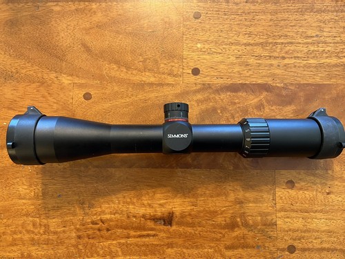 Simmons 3-9x40 Pro Target Black Matte Rifle Scope | eBay