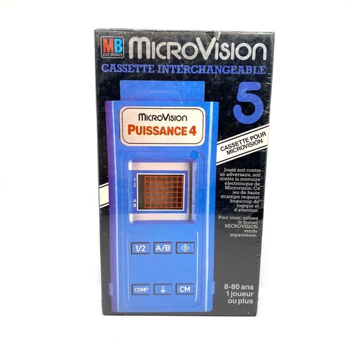 MB MicroVision Puissance 4 Cassette Interchangeable 5 NEUF NEW SEALED ...