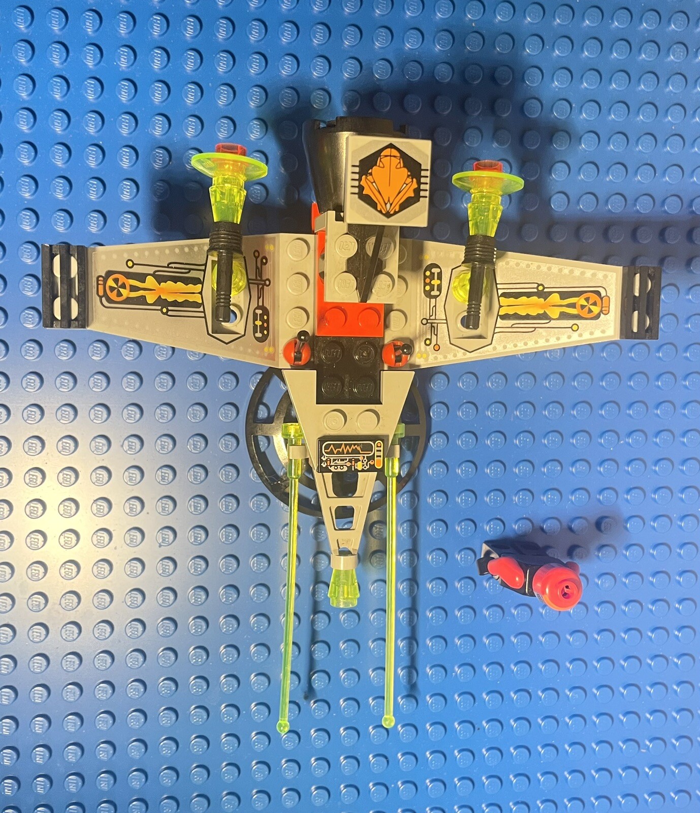LEGO Space UFO V Wing Fighter 6836, 95% Complete, 1997 | eBay