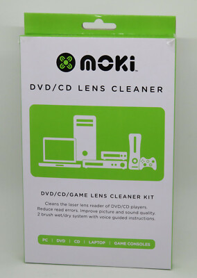 CD/DVD Player Head CLEANER Kit NEW cleaning disk disc lens laser game ...