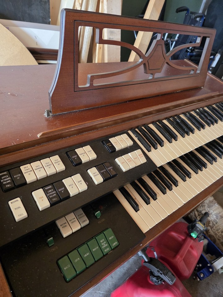 Antique Wurlitzer 4030R Walnut electric organ piano | eBay