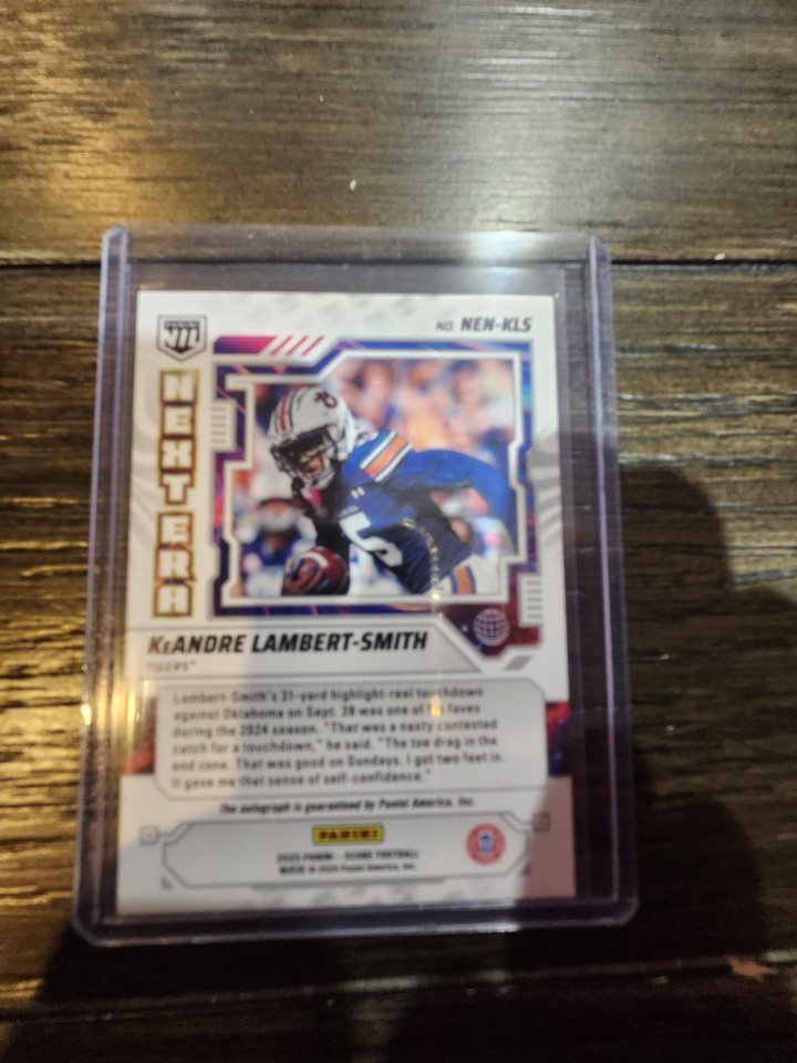 2025 Score - Next Era Nil Auto Keandre Lambert-Smith #NEN-KLS (AU, RC ...