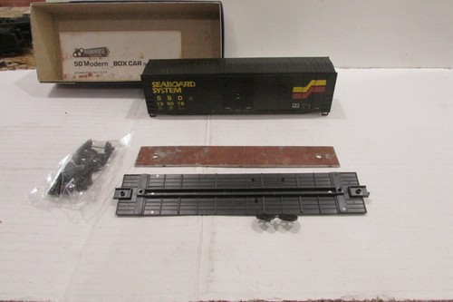 HO Scale RoundHouse 1964 50' Box Car Kit Seaboard System #135019 | eBay