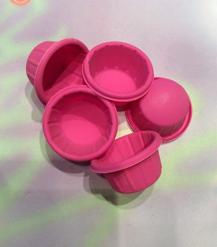 500 Yocup Fuchsia Pink .5 oz Souffle Cups Samples Condiments Medicine ...