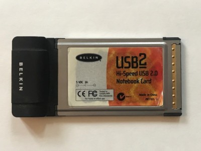 Belkin USB2 High Speed Notebook Card (P81161-B) | eBay
