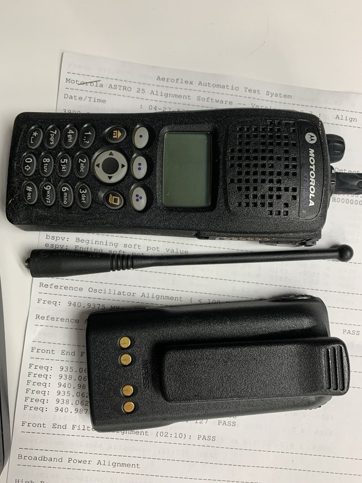 MOTOROLA XTS2500 XTS 900 MHZ Mod 3 P25 DIGITAL RADIO FPP HAM Aligned 👍 ...
