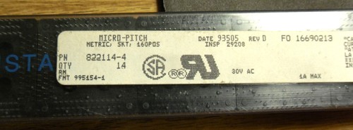 160 Pin PFQP Socket -Through Hole - AMP 822114-4 - NEW | eBay