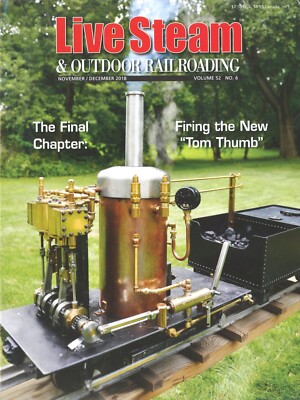 Live Steam & Outdoor Railroading Nov/Dec 2018 PSC Steel Reefer Kit | eBay