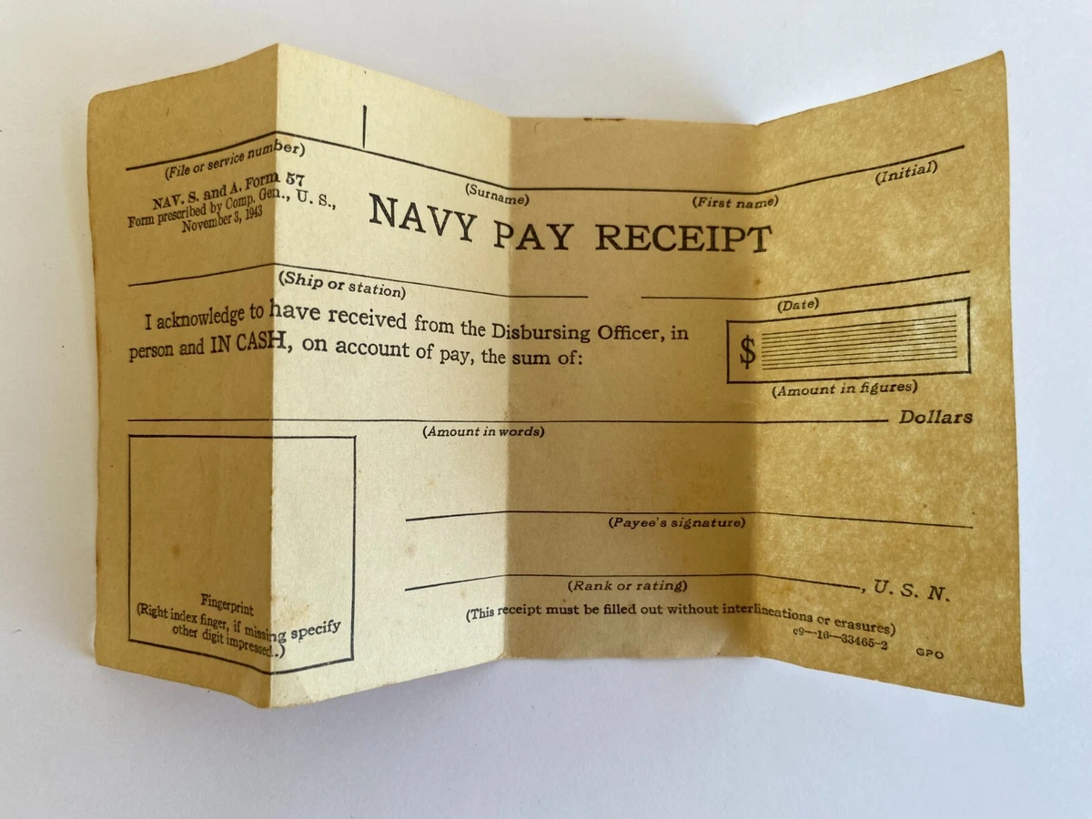 Blank Western Union Receipt