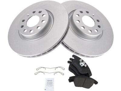 TRQ 44WH61M Front Brake Pad and Rotor Kit Fits 2007-2016 VW Eos | eBay