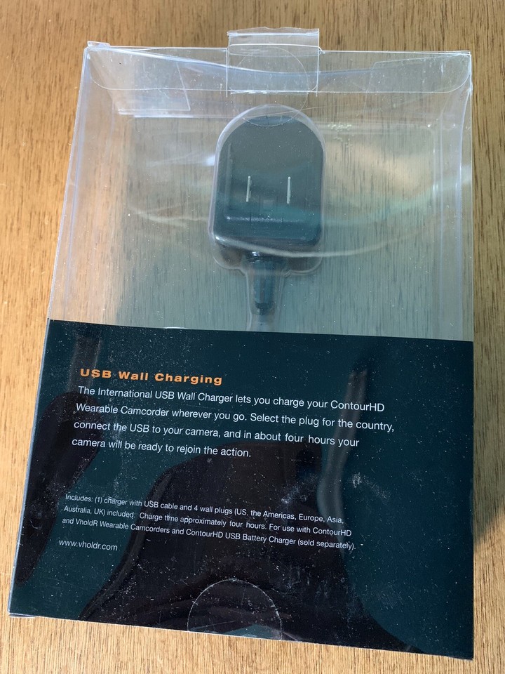 NEW ContourHD Contour HD USB Wall Charger SKU # 2450 (B19) | eBay
