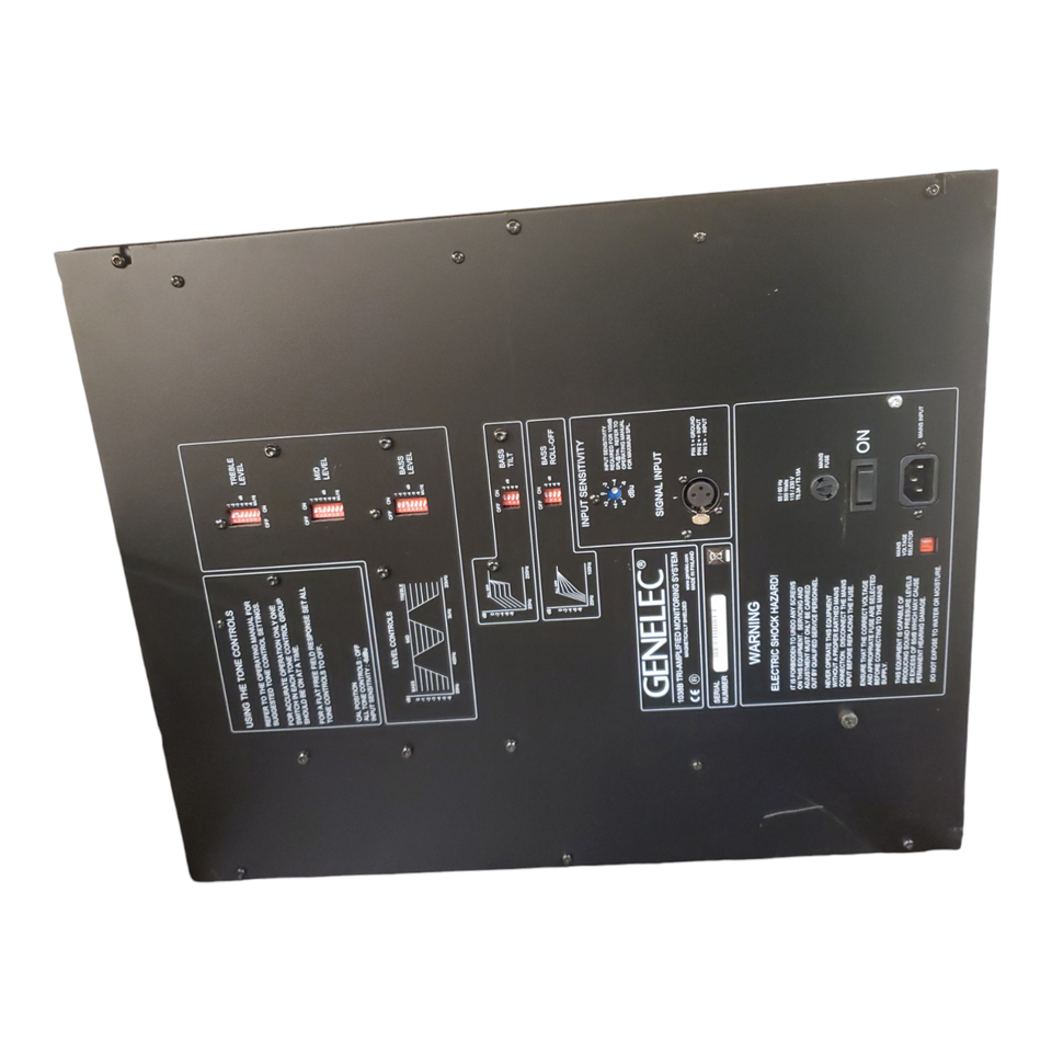 2x Genelec 1038B Tri-Amplified Monitoring System | eBay