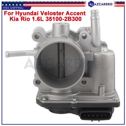 Throttle Body For Hyundai, Veloster Accent, Kia, Rio Soul 1.6L 35100 ...