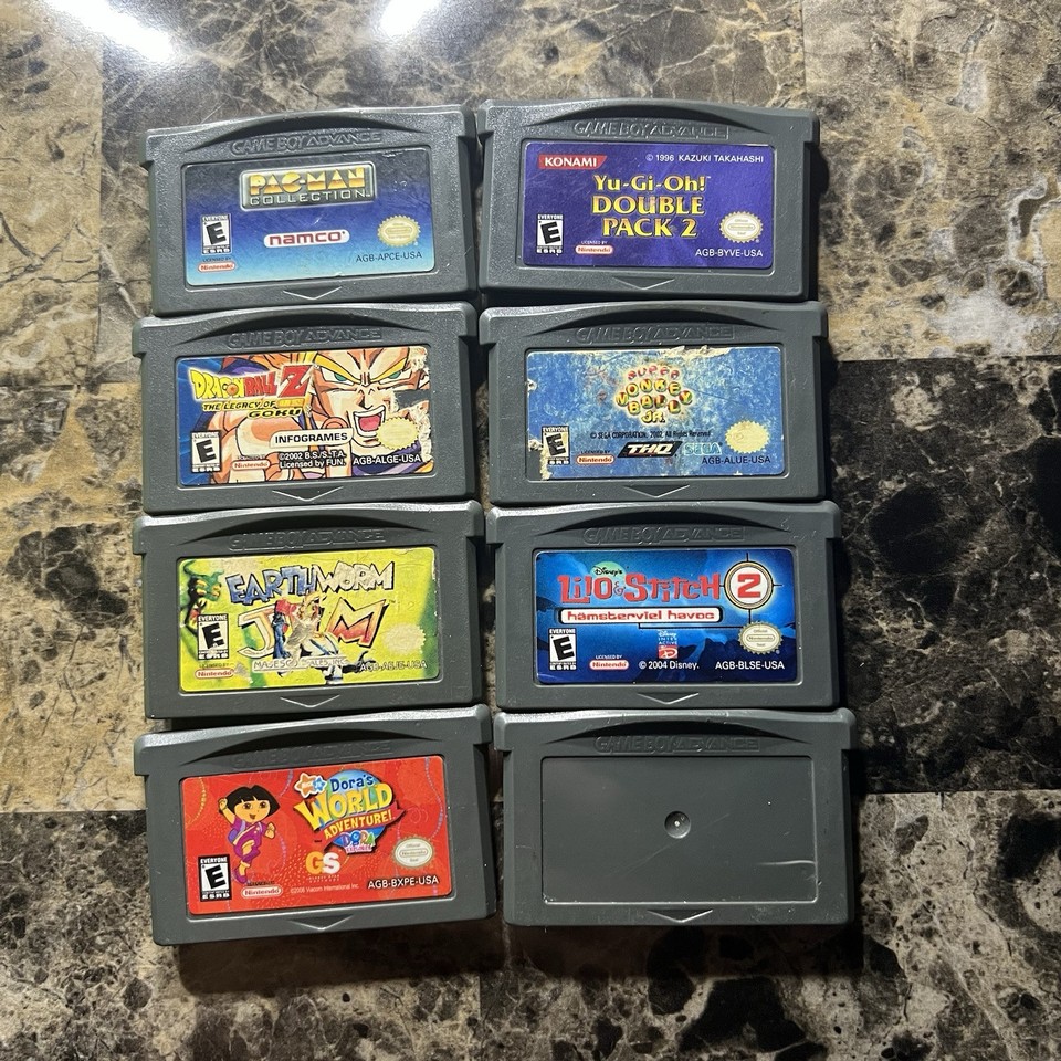 Lot Of 8 Gameboy Advance GBA Bundle Authentic Tested | eBay