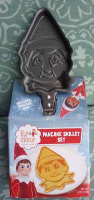 NEW ELF ON THE SHELF CHRISTMAS PANCAKE SKILLET W/MIX 2020 | eBay