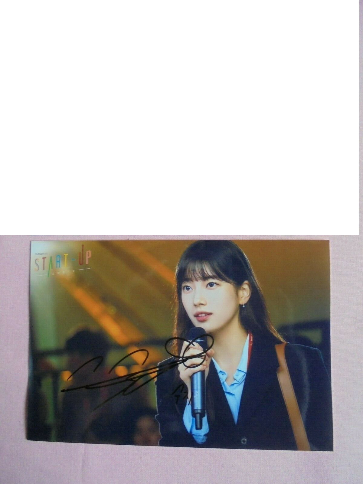 Suzy Bae START UP Drama 4x6 Photo Korean KPOP autograph signed USA ...