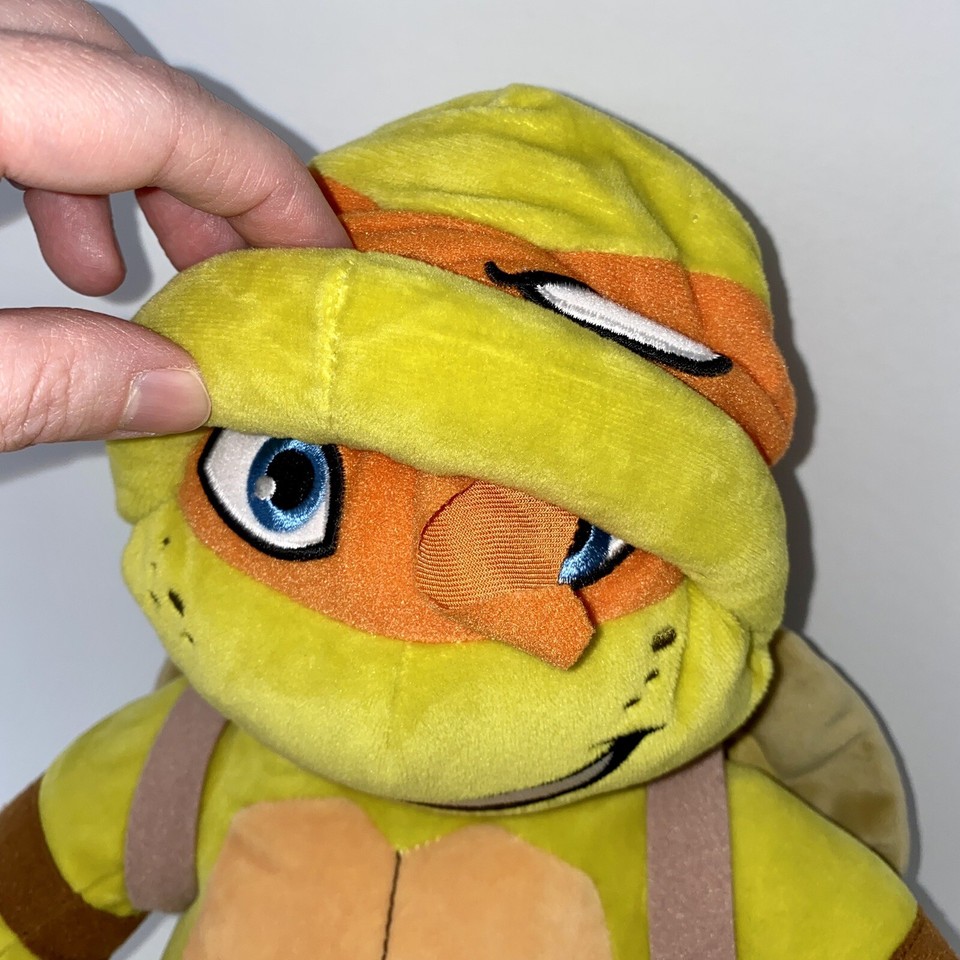 Build A Bear Teenage Mutant Ninja Turtles Michelangelo 18” Flip Face ...