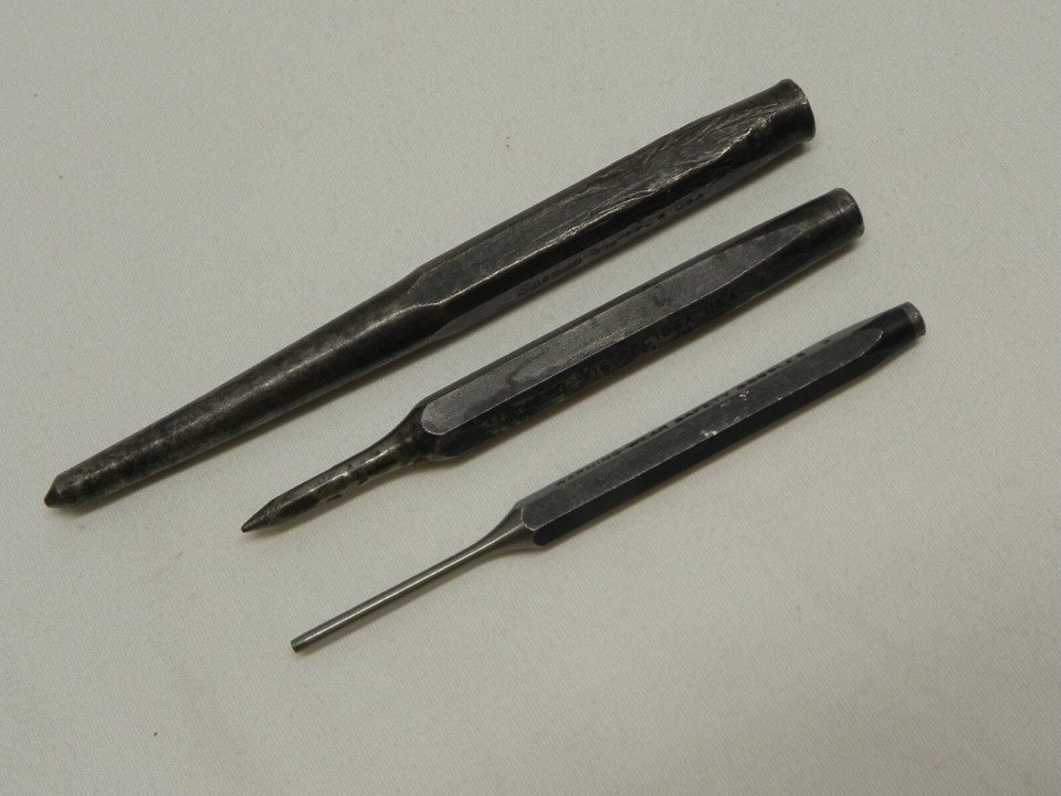 Snap-On 3 Piece Center & Pin Punch Set LOT9243 | eBay