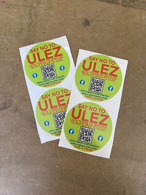 SAY NO TO ULEZ stickers. £8 for 20 Stickers | eBay UK