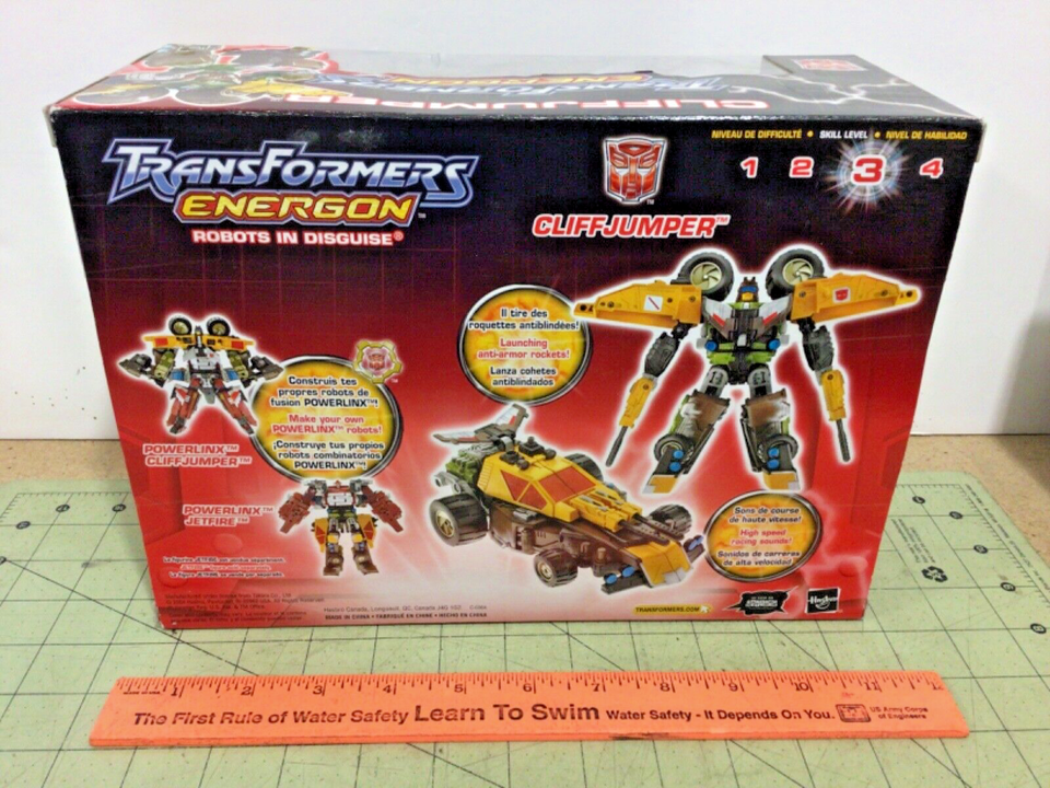 RARE Transformers RID Energon Cliffjumper Powerlinx SEALED 2004 | eBay